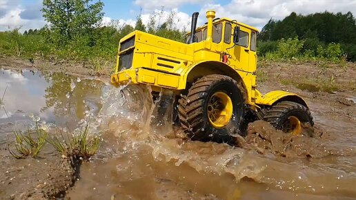 Mud, Mud, Mud ... у него нет равных! Кировец К-700. Легенда. OFFroad ...