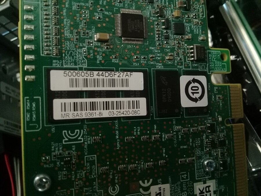 LSI MegaRAID SAS 9361-8i — SAS/SATA контроллер | Лаборатория сисадмина ...