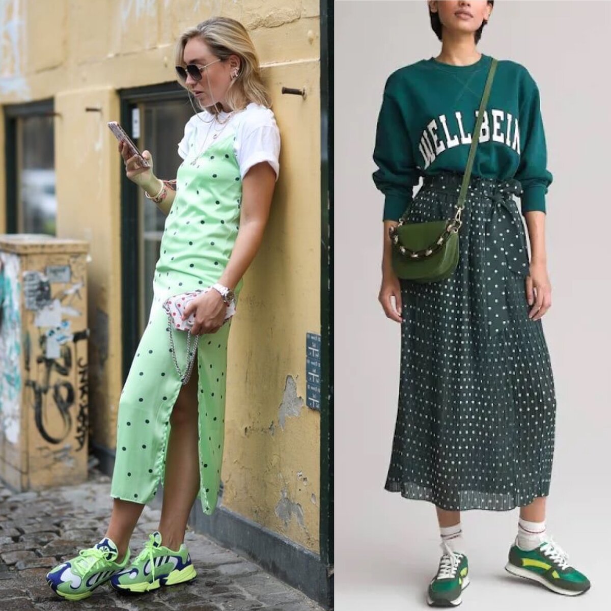 Как носить горошек чтобы не превратиться в тётку Современные образы Поtrendим о стиле Дзен