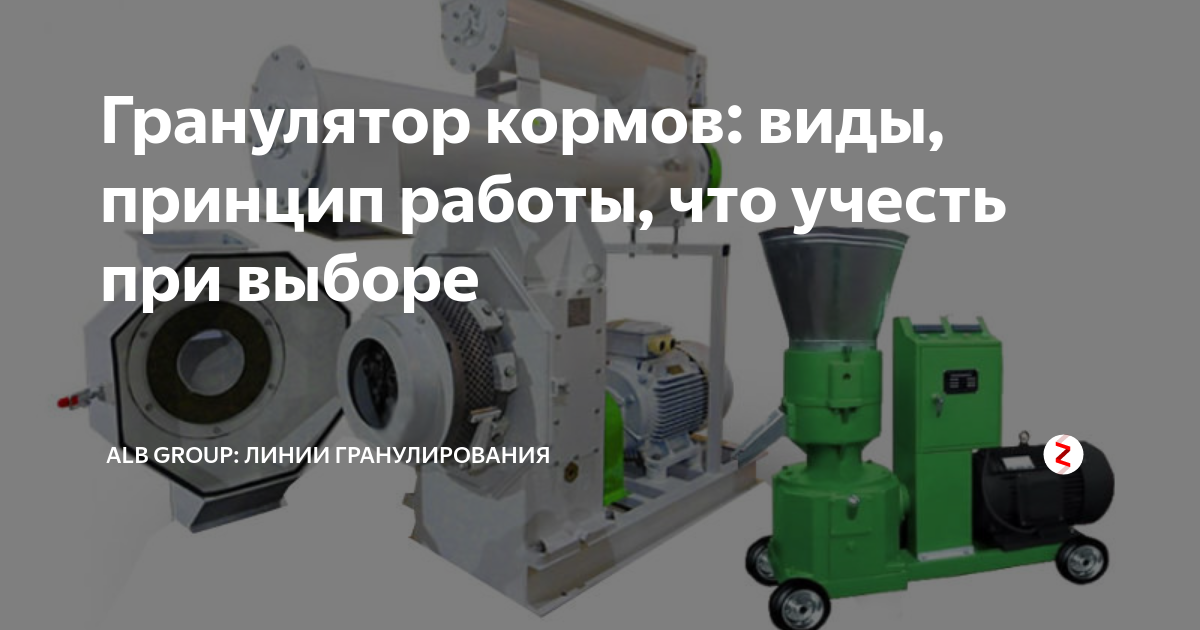 Гранулятор кормов: виды, принцип работы, что учесть при выборе | alb ...
