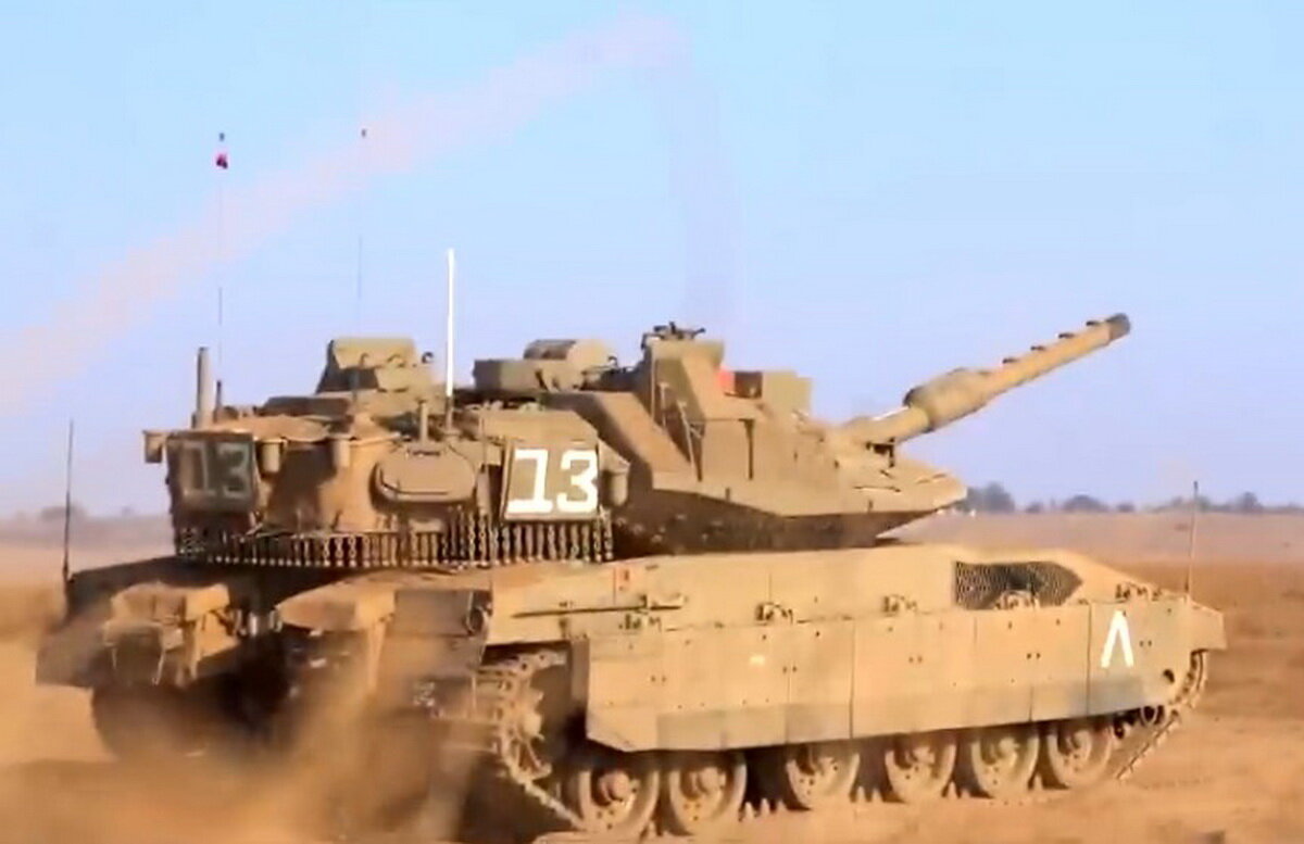 Израиль официально представил первый в мире танк 5-го поколения Merkava ...