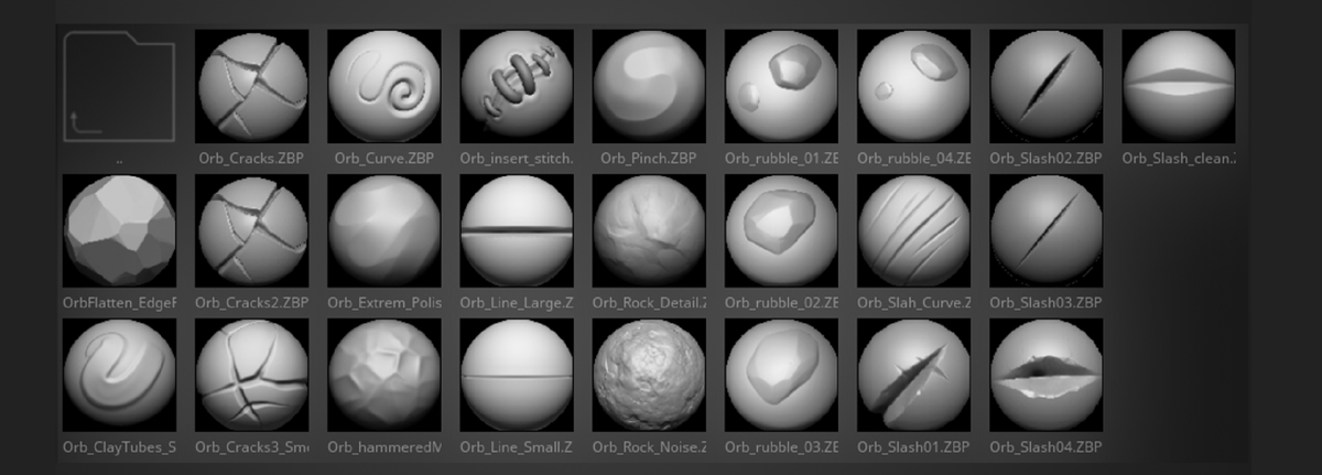 Бесплатные кисти для ZBrush: наборы кистей | Skills Up School | Дзен