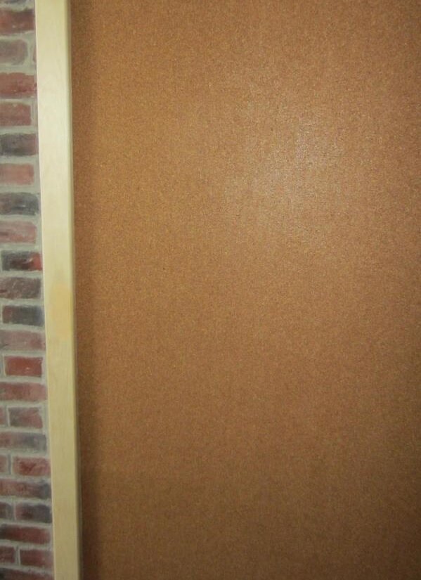 Стена из пробковой подложки | Экономка | Дзен