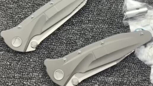 Ножи от Ali+ 2.0 | Delta Titanium Handle D2 ️ | Дзен