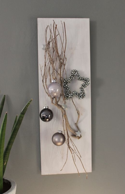 Новогодние украшения из веток: 8 вариантов декора и более 30 фотографий ...