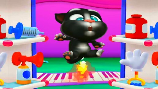 Мой говорящий Том 2 космические следы друзья Анджела, хомяк, монстрик # ...