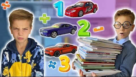 Mark and many new cars teach children to count | Mark Production | Дзен