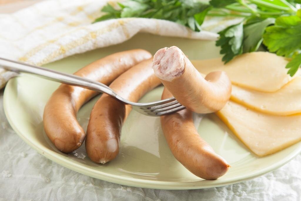Молочные СОСИСКИ по ГОСТу: домашние и сочные | Кулинарные записки обо ...