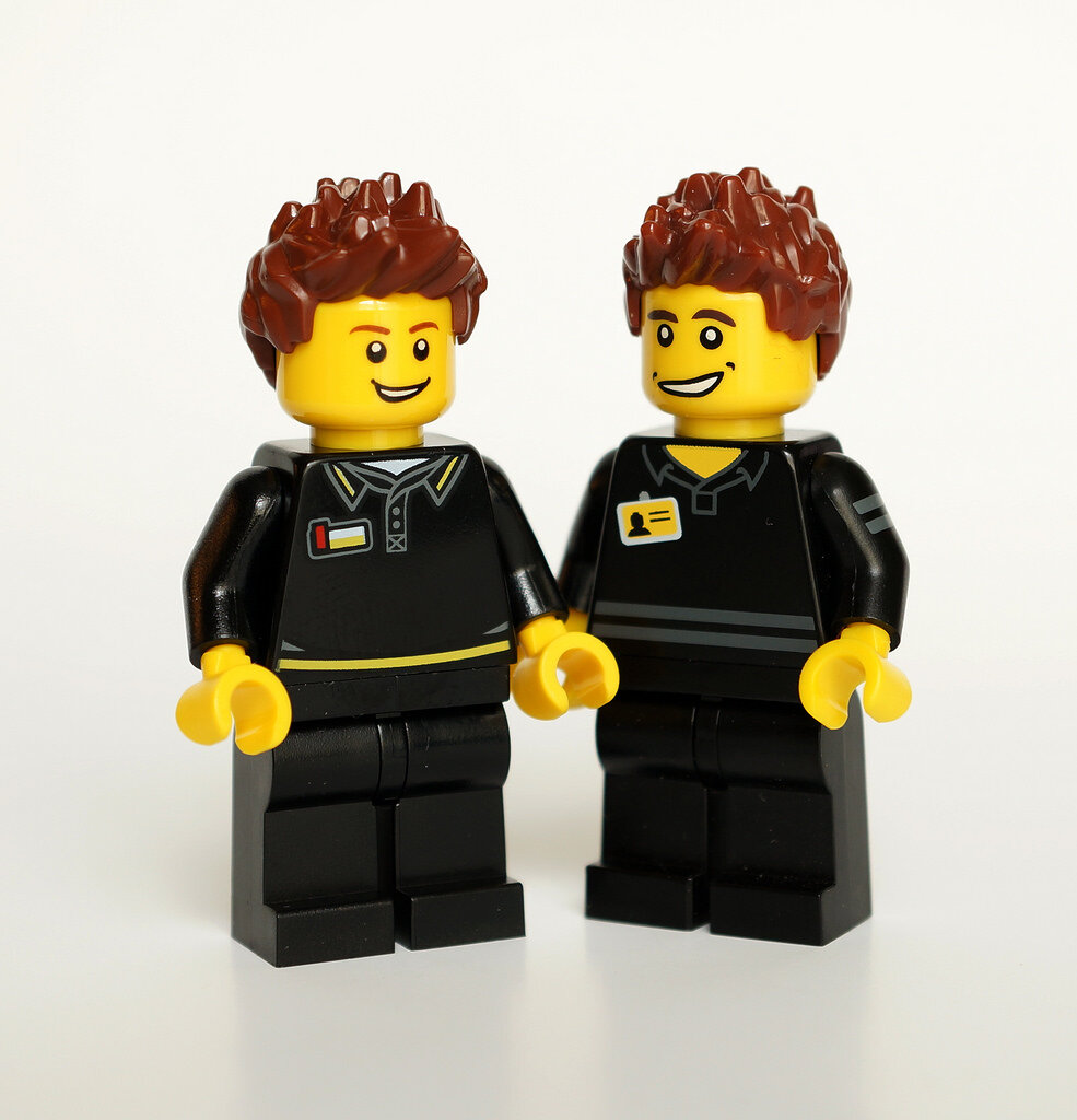 LEGO® Employee minifigures - такие разные, но такие интересные ...