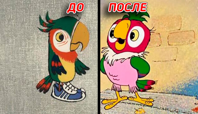 Как изначально выглядели герои знаменитых советских мультфильмов