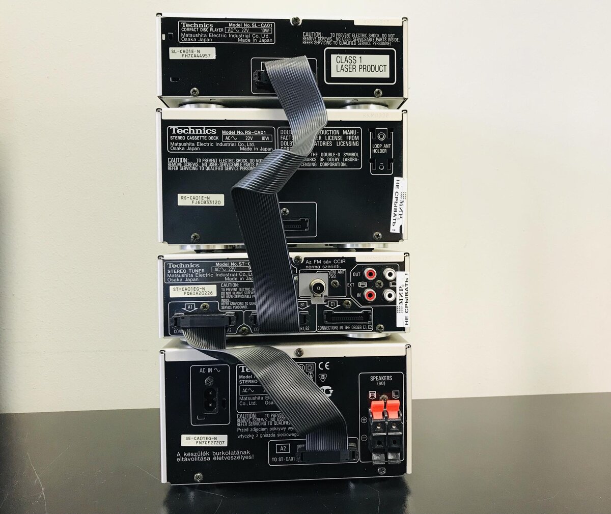 Какой была продукция Technics/Panasonic четверть века назад ...
