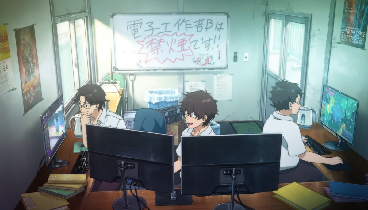 Интригующее аниме о неисправном на первый взгляд андроиде который сильно изменил жизнь целой