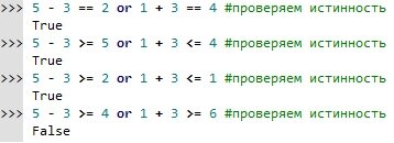 Python. Логический тип данных, операторы сравнения, логические ...
