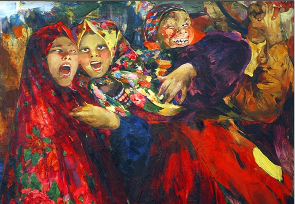 ПРОСТЫЕ РУССКИЕ БАБЫ на картинах Филиппа Андреевича Малявина...И не ...