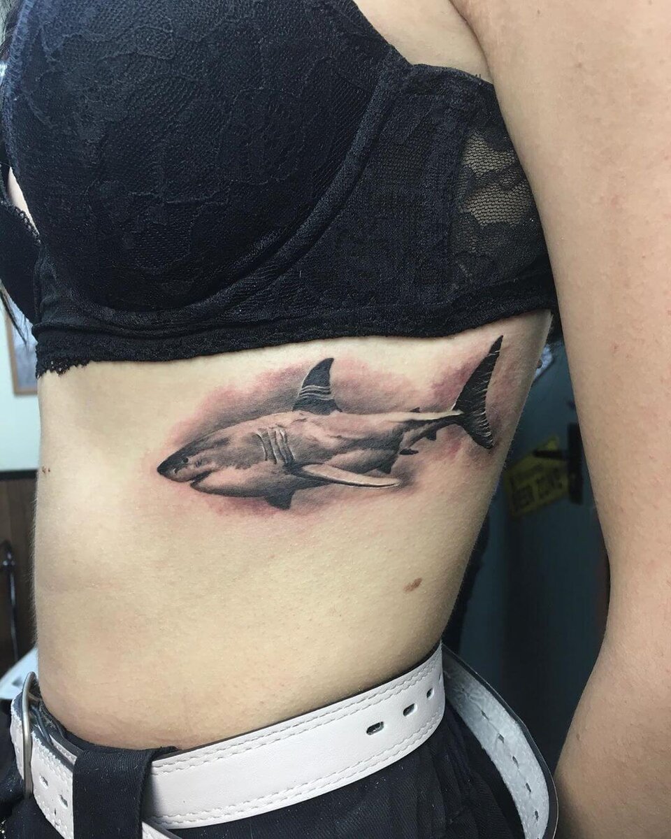 Тату акула — Teletype