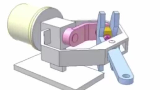 Все в 3D в SolidWorks | Анимация механизма 30 | Дзен