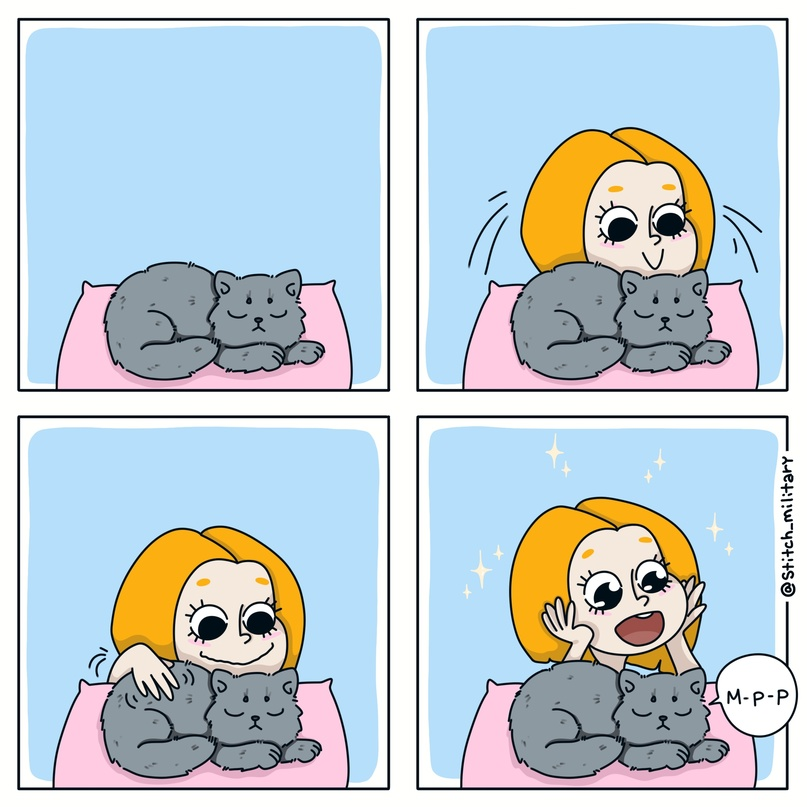 Молодая художница из Питера рисует смешные комиксы о своей жизни Мир комиксов Дзен