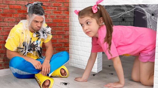 Eva and Dad Overcome Their Fears and Escape the Room | Eva Bravo Play ...