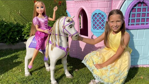 София и ее новый салон красоты для Принцесс | Funny Sofia Show | Дзен