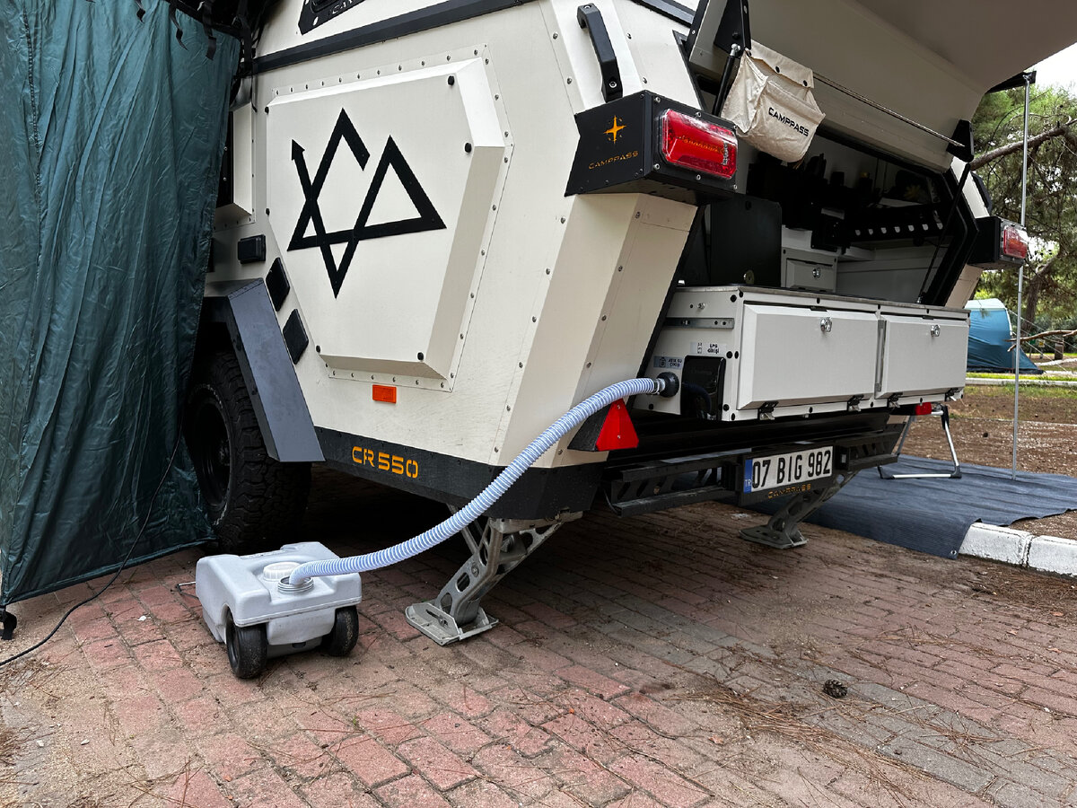 Тест-драйв дома на колёсах Camppass CR550 (Турция) | Автодом и Рок-н ...