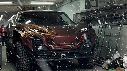 Автомобильный мир | Внедорожник VISUVA, который так активно ...