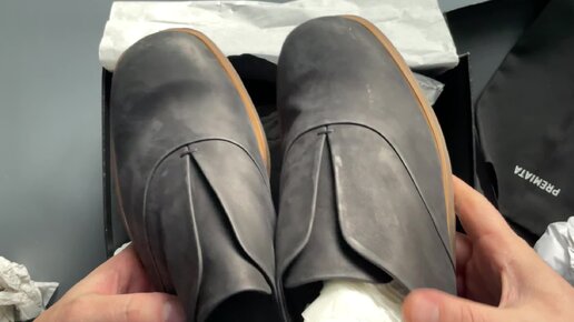 Распаковываю туфли Premiata | Soberger | Дзен