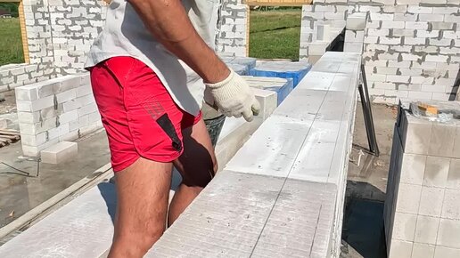 Профессия созидатели | Как нанести клей по газобетону на ряд | Дзен