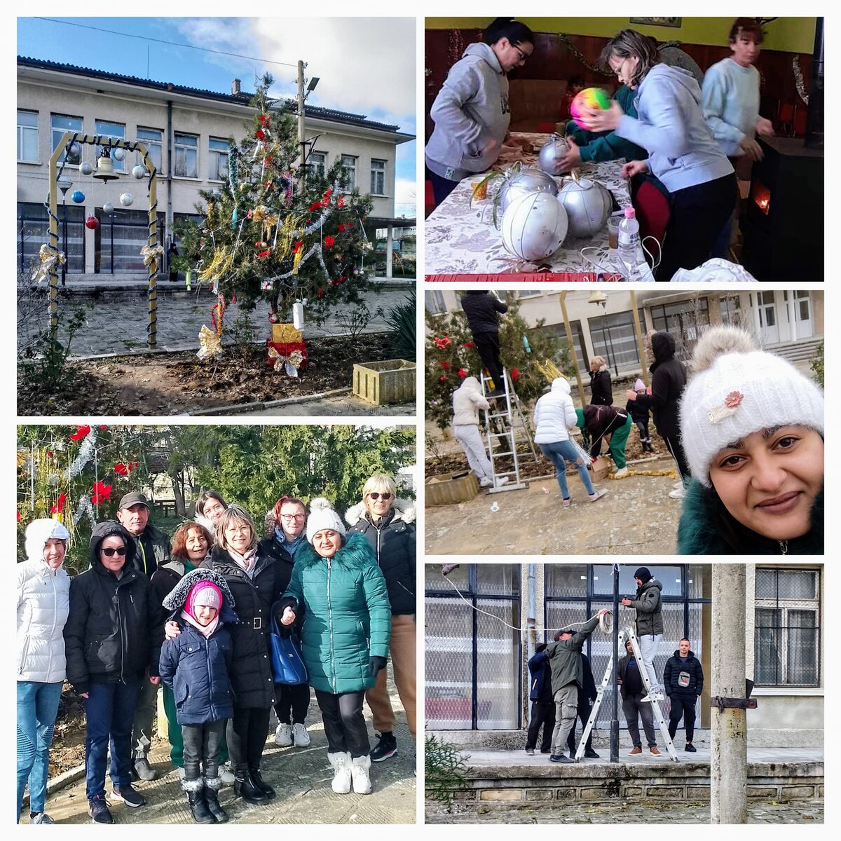Моя сельская Болгария встречает дядо Коледа Болгария здесь мой дом сегодня Дзен