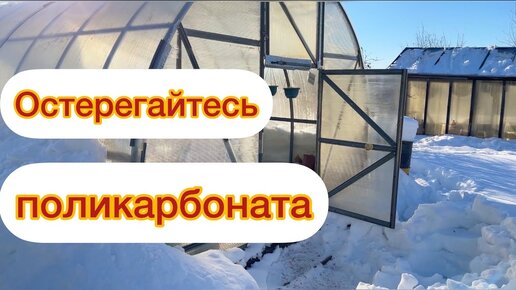 Минусы теплиц из поликарбоната, почему мы переходим обратно на ...