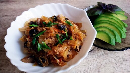 Как тушить капусту чтобы всё съели Такая тушёная капуста без мяса