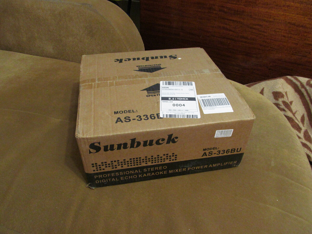 Обзор: Китайский усилитель Sunbuck AS-336BU: весьма хороший комбайн FM, Bluetooth, MP3, караоке ...