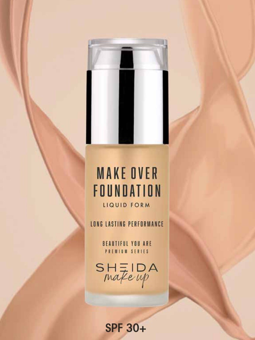 SHEIDA MAKE OVER ЖИДКИЙ ТОНАЛЬНЫЙ КРЕМ SPF 30+ | SHEIDA | Дзен