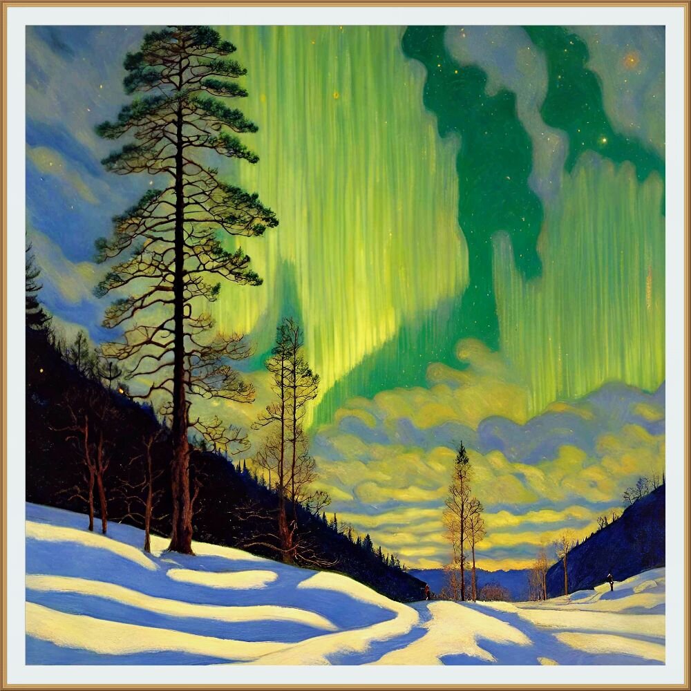 СКАЗОЧНЫЕ ПЕЙЗАЖИ и ИЗВЕЧНЫЙ КРУГОВОРОТ ВРЕМЕНИ ГОДА на картинах Джефа ...