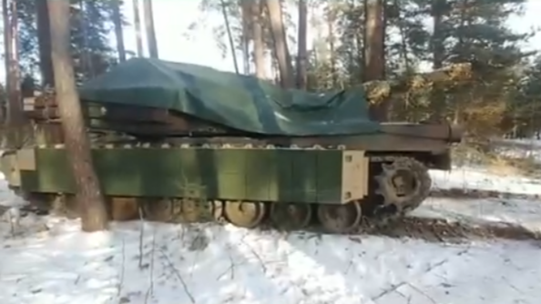 Американские танки M1A1SA Abrams получили системы динамической защиты ...