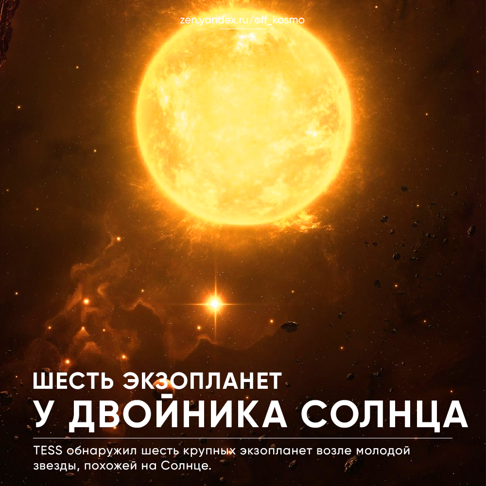 TOI-1136: шесть планет возле молодого светила | KOSMO | Дзен