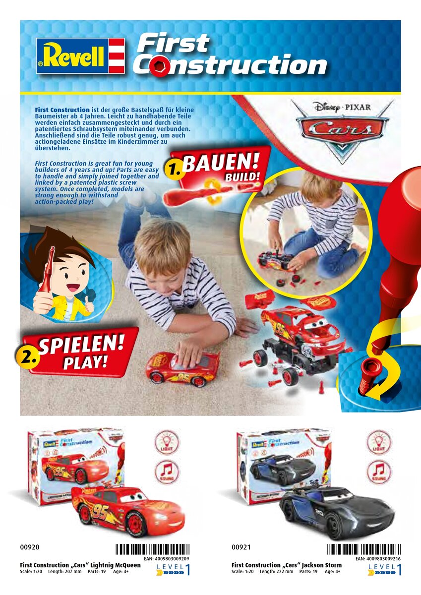 Каталог сборных моделей фирмы Revell на 2024 год