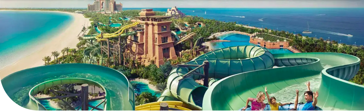 Атлантис Аквапарк Дубай купить билеты 🎫со скидкой за 300 AED (82$) вместо 340 AED (93$) в Yoots ...