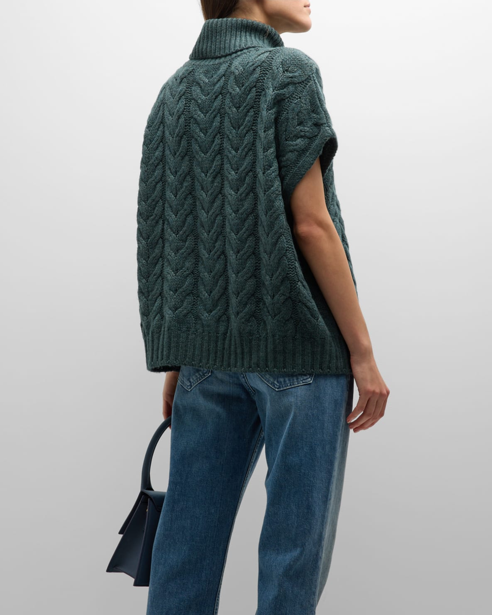 20 лучших безрукавок 2023 года. Схемы - Вязание спицами LenkomKnit