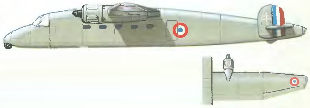 Опытные военно-транспортные самолеты Bolhm und Voss BV 144. Германия ...