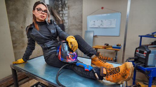 ВЕРСТАК со СЛИВОМ!💦 Интересное решение для мастерской своими руками ...