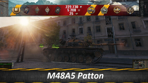 M48A5 Patton, Сражался Как Лев | World Of Katamphali | Дзен