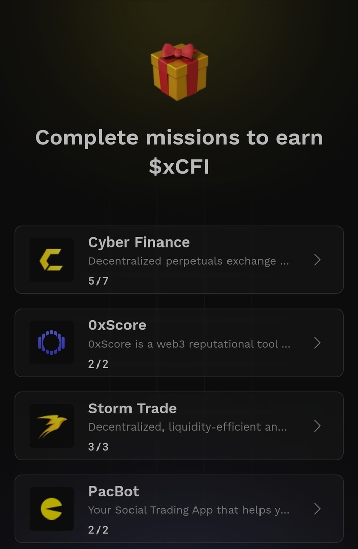 CYBER FINANCE — Teletype