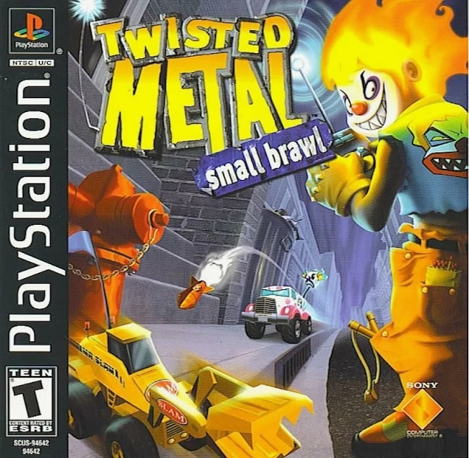 Twisted Metal Small Brawl PS1 Games