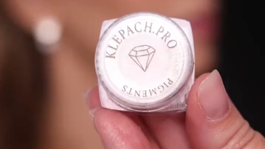KLEPACH.PRO | Лайфхак, как наносить пигменты без осыпания🎀 💎Пигмент №61 - Радужный бриллиант ...