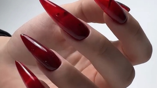 Imen nails | Красный ЛЁД #imennails #imen | Дзен