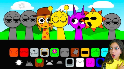 SPRUNKI НОВЫЙ МОД KISS... (Sprunki Love) 5 ФАЗА Разблокировка В СПРУНКИ ...