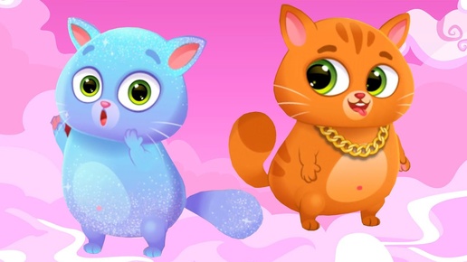 Суровый КОТИК БУБУ 2 №13. Голубой кот. Мультик ИГРА про котят на ...