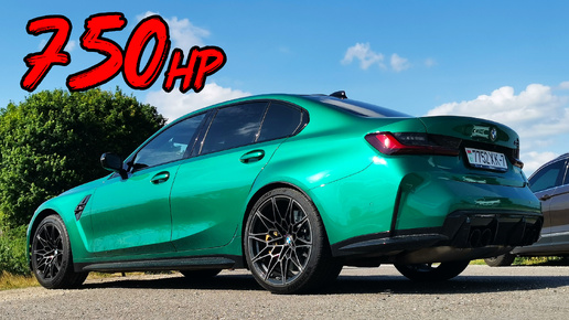 ОНА ОБГОНЯЕТ СПОРТБАЙКИ! BMW M3 G80 STAGE 2 vs KAWASAKI ZX-10R vs ...