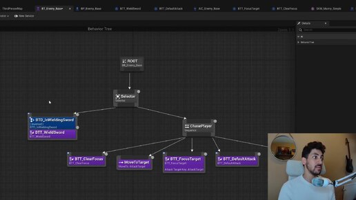 Умный враг AI - Часть 1. Руководство по Behavior Trees в Unreal Engine ...