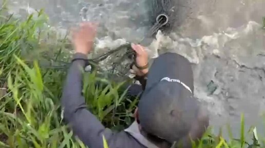 RYBALKA RU | Ли забросил сеть и попал прямо на огромную рыбу | Дзен